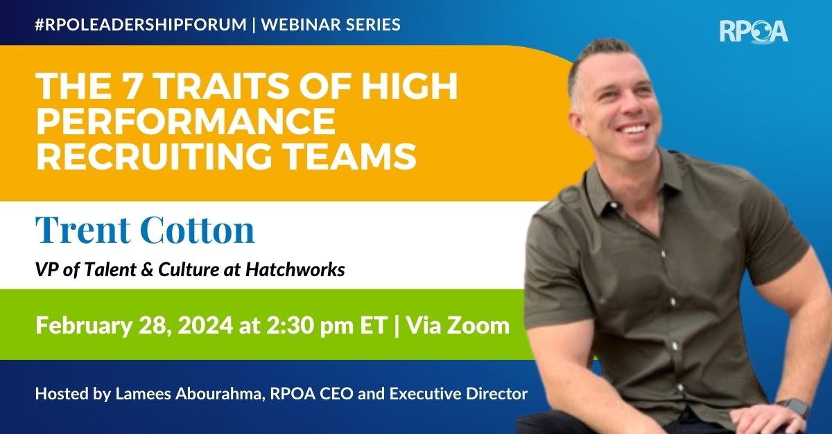 The 7 Traits of High Performance Recruiting Teams Webinar